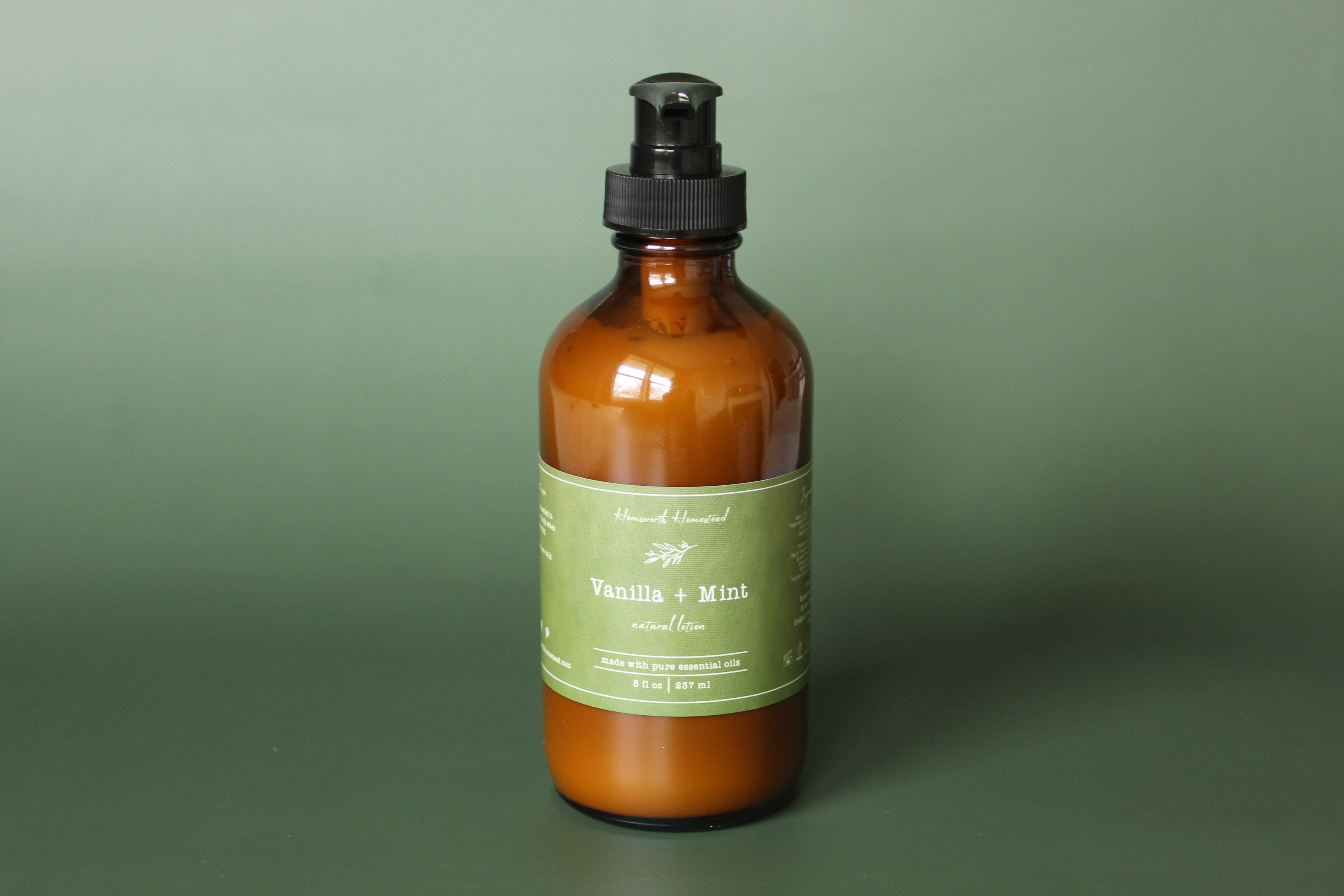 Vanilla + Mint Lotion – Hemsworth Homestead
